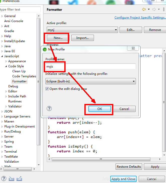 Eclipse中格式化js、html代码eclipse Clinet Side 格式化js快捷键 Csdn博客