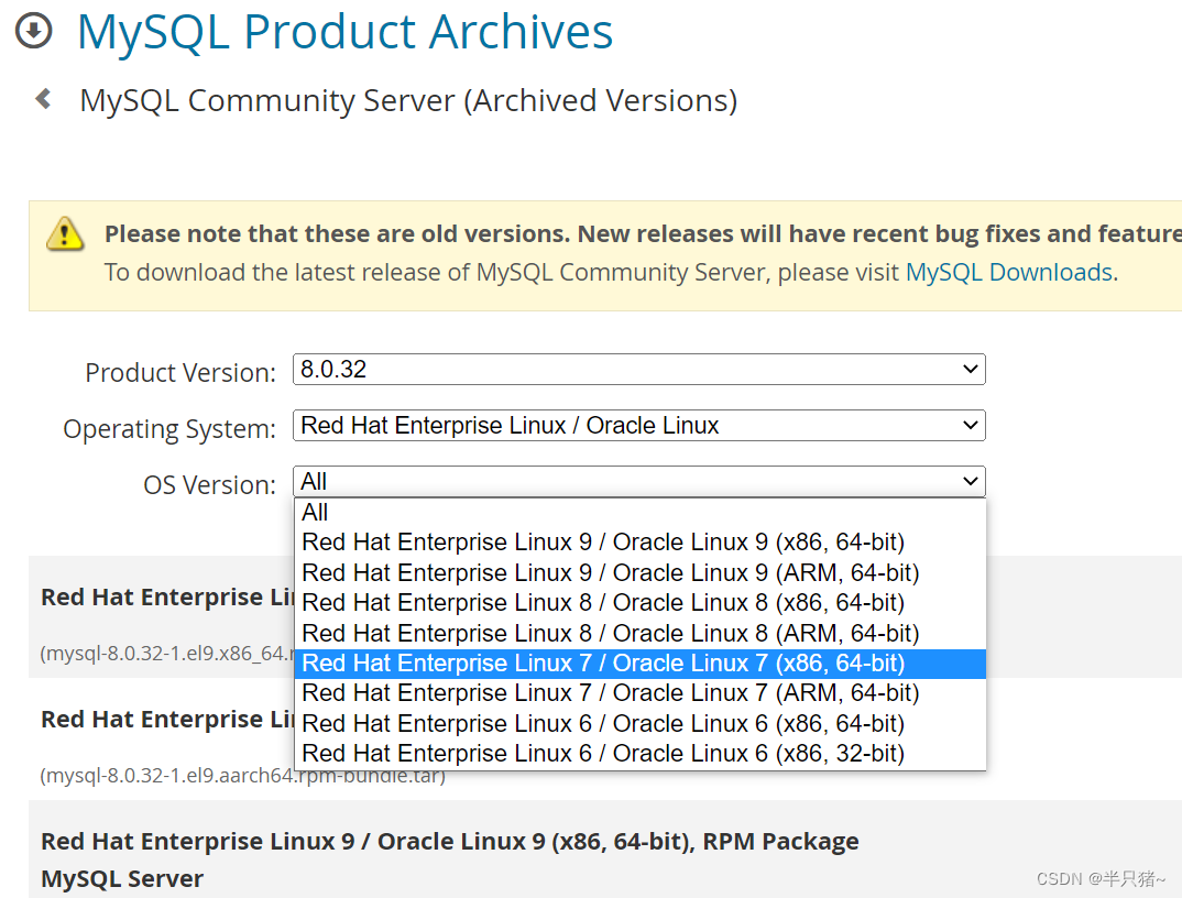 Linux cent os 7 简单搭建MySQL数据库_centos新建数据库-CSDN博客