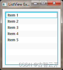 JavaFx 用户界面控件2——ListView_javafx listview-CSDN博客