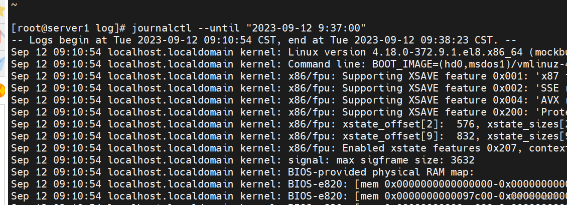 Linux系统中的日志管理（230912）_linux journal 默认文件-CSDN博客