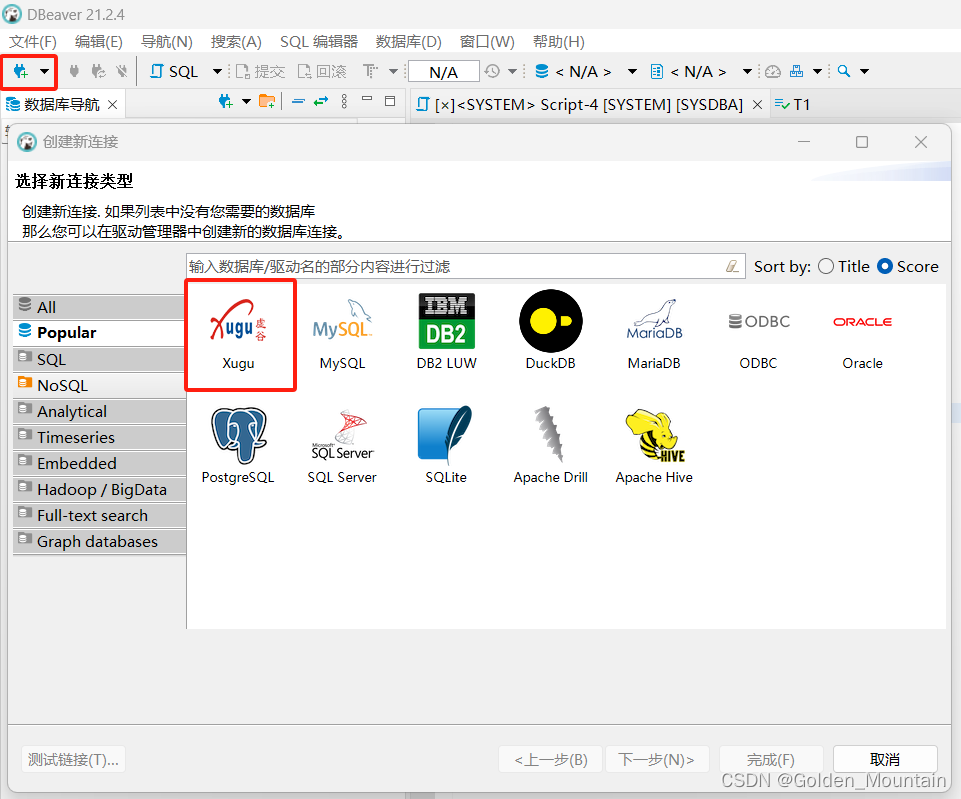 虚谷数据库dbeaver客户端连接dbeaver连接虚谷数据库 Csdn博客 