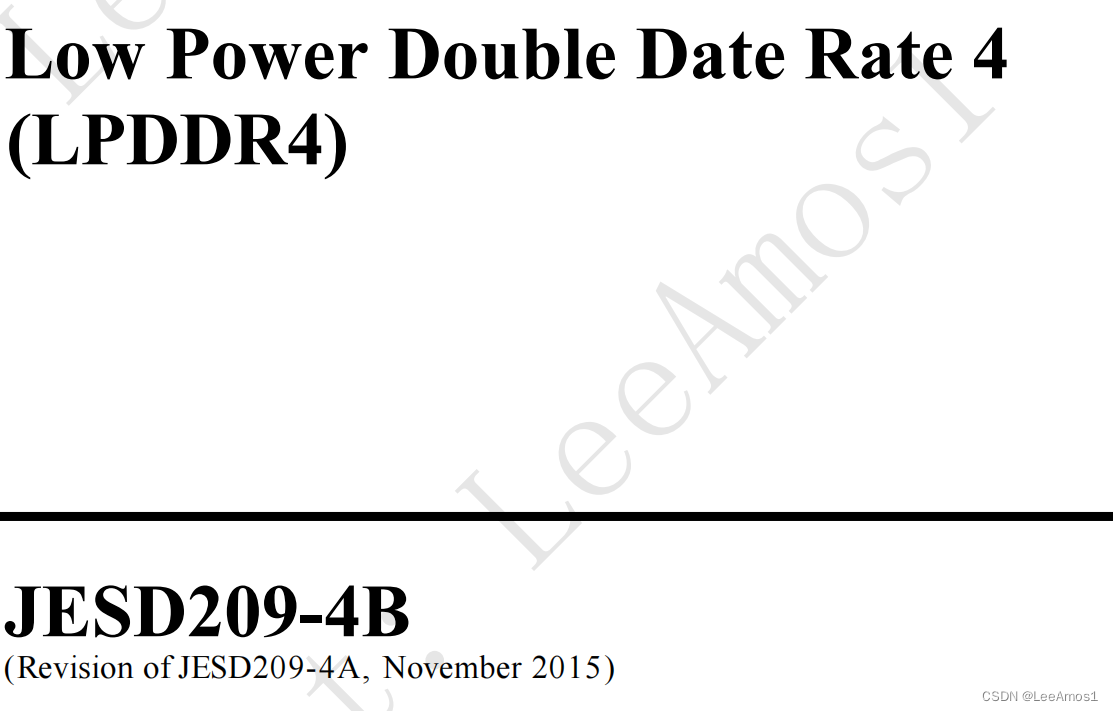 LPDDR4协议中文版的翻译有感_jesd209-4b-CSDN博客