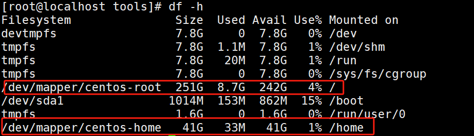 Centos7 调整分区大小_centos7重新调整分区大小-CSDN博客
