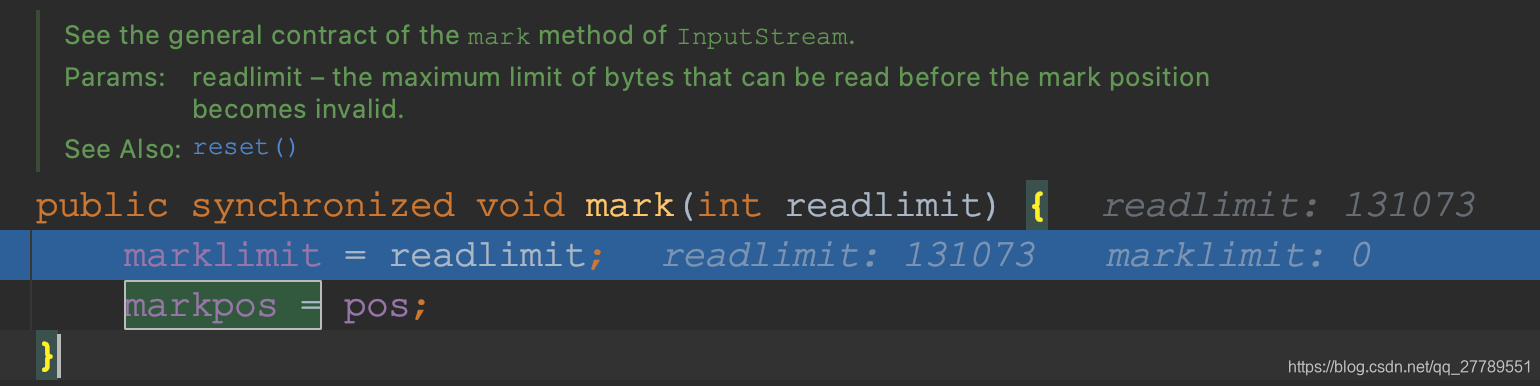 IO流中mark、reset有什么作用？_resetting to invalid mark-CSDN博客