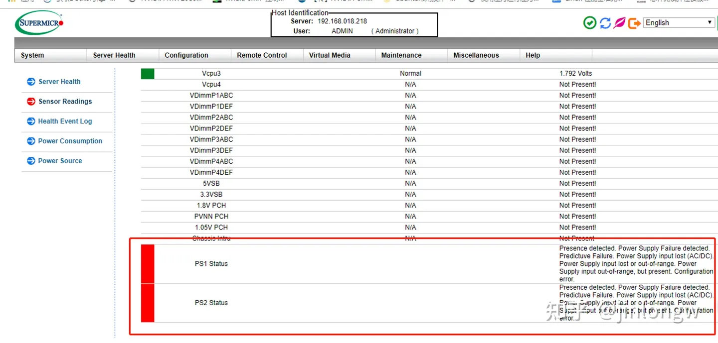 超微主板IPMI常见报错代码_no memory dimm detected-CSDN博客