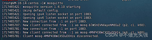 Linux(centos7)mosquitto(MQTT Broker)安装与配置_linux mqtt broker-CSDN博客