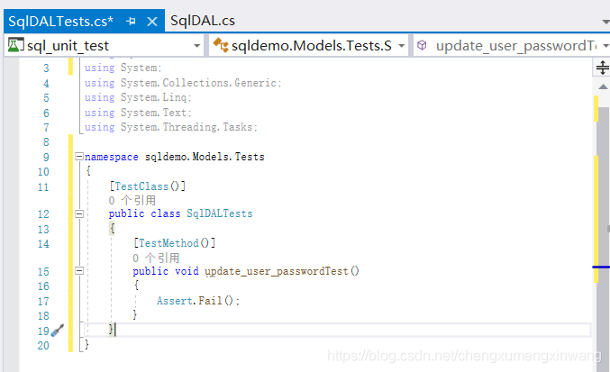 VisualStudio2019，基于.NET Framework的单元测试_netframework 單元測試-CSDN博客