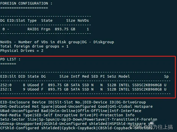 使用storcli/storcli64工具配置RAID-CSDN博客