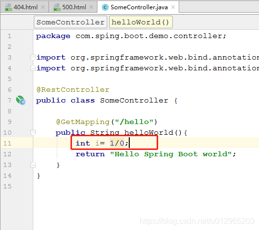 Spring Boot简单操作_springboot