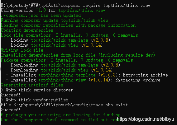 ThinkPHP6.0Driver [Think] not supported.-CSDN博客