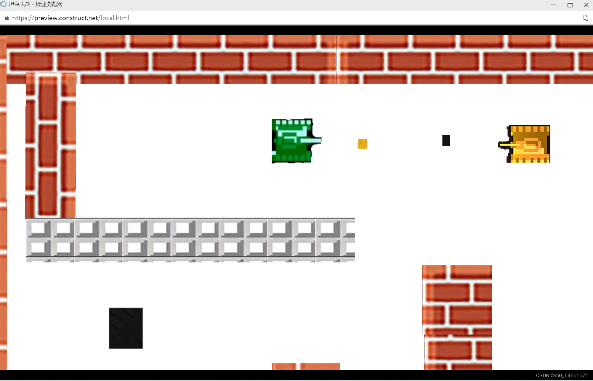 尝试用construct3还原简易版坦克大战_construct 3中文版-CSDN博客