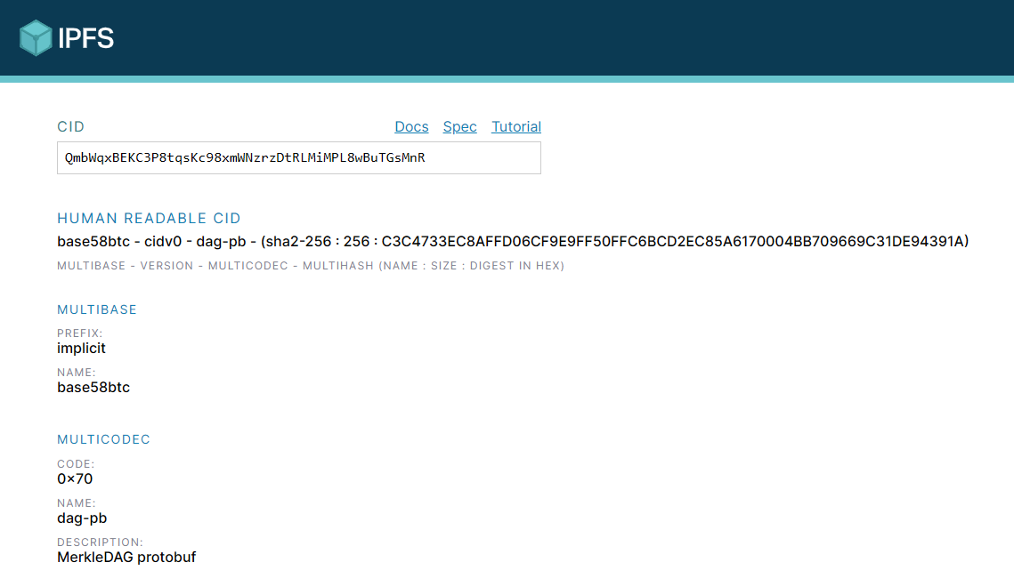 区块链 | IPFS：CID_ipfs cid-CSDN博客