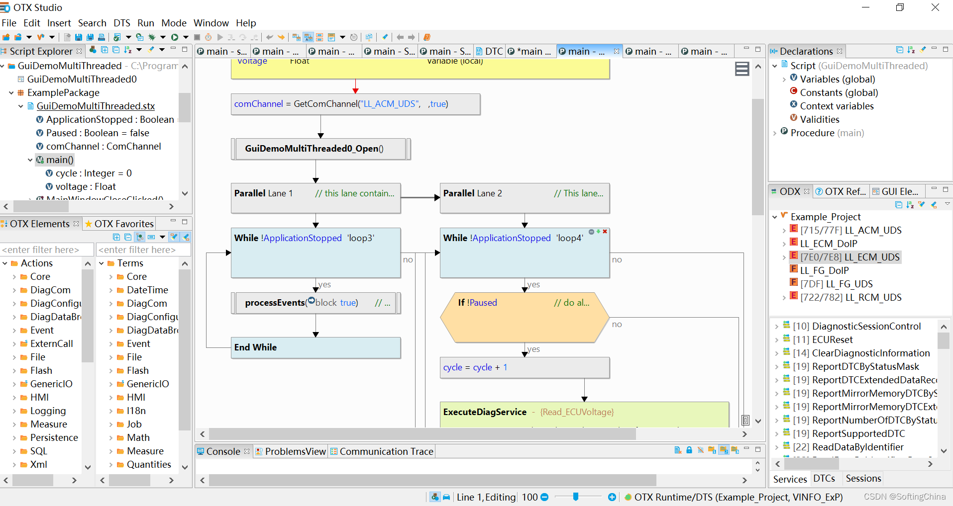 基于ISO13209（OTX）实现EOL下线序列_softing otx-CSDN博客