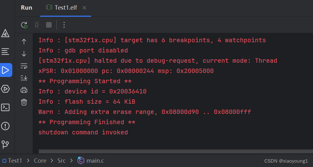 使用Clion烧录失败报错init mode failed (unable to connect to the target)的解决方法_error: init mode failed ...