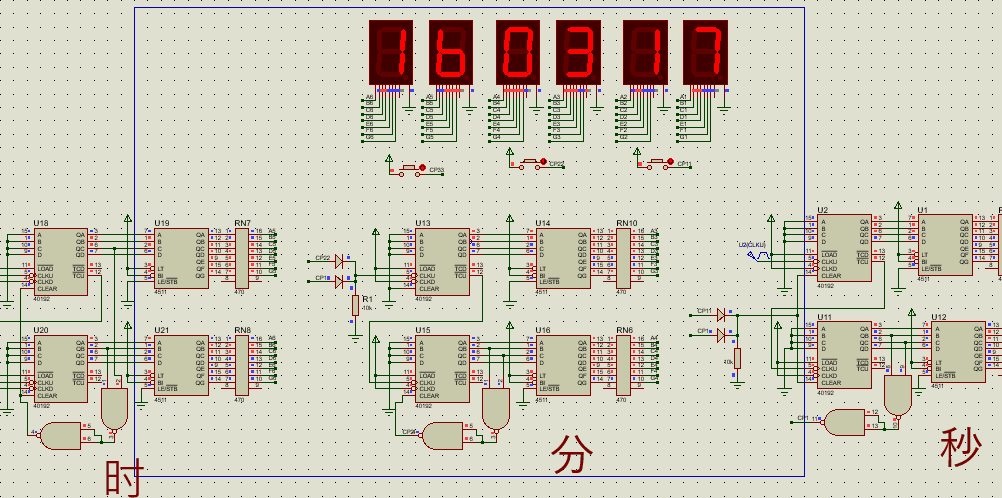 通过CD4019设计的电子时钟-CSDN博客