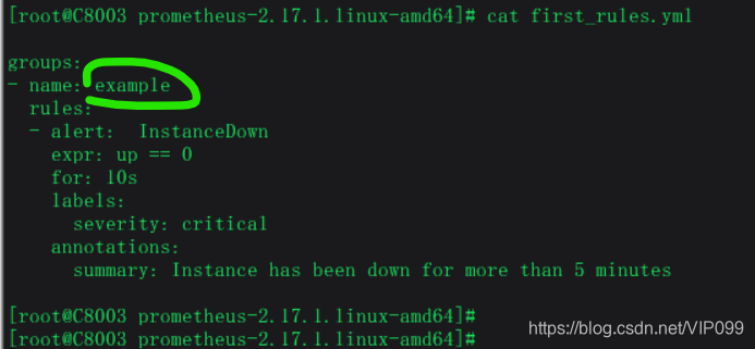 Prometheus系列：Prometheus 配置文件详解（告警规则）_prometheus expr-CSDN博客