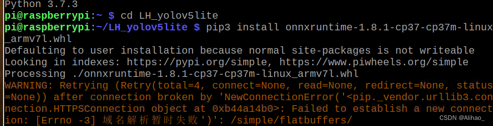 树莓派部署yolov5-lite全过程及踩坑记录-CSDN博客