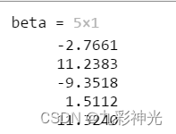 Matlab非线性拟合函数——nlinfit-CSDN博客