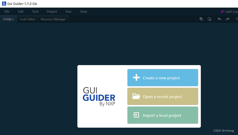 基于GUI Guider(V1.7.2)搭建lvgl UI设计和仿真环境_gui guider v1.7.2-CSDN博客