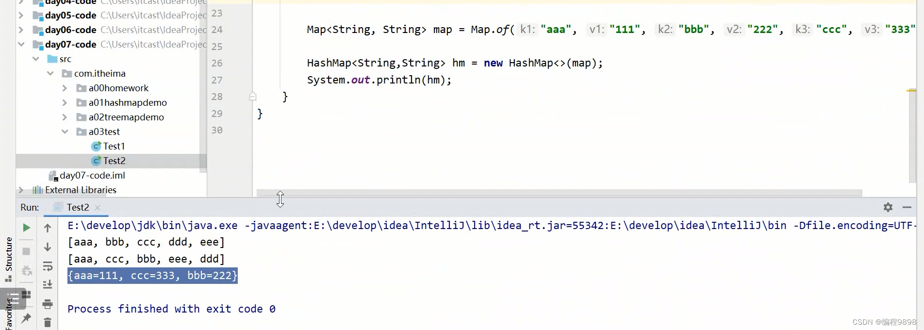 JavaSE学习进阶day06_04 集合的嵌套和不可变集合-CSDN博客