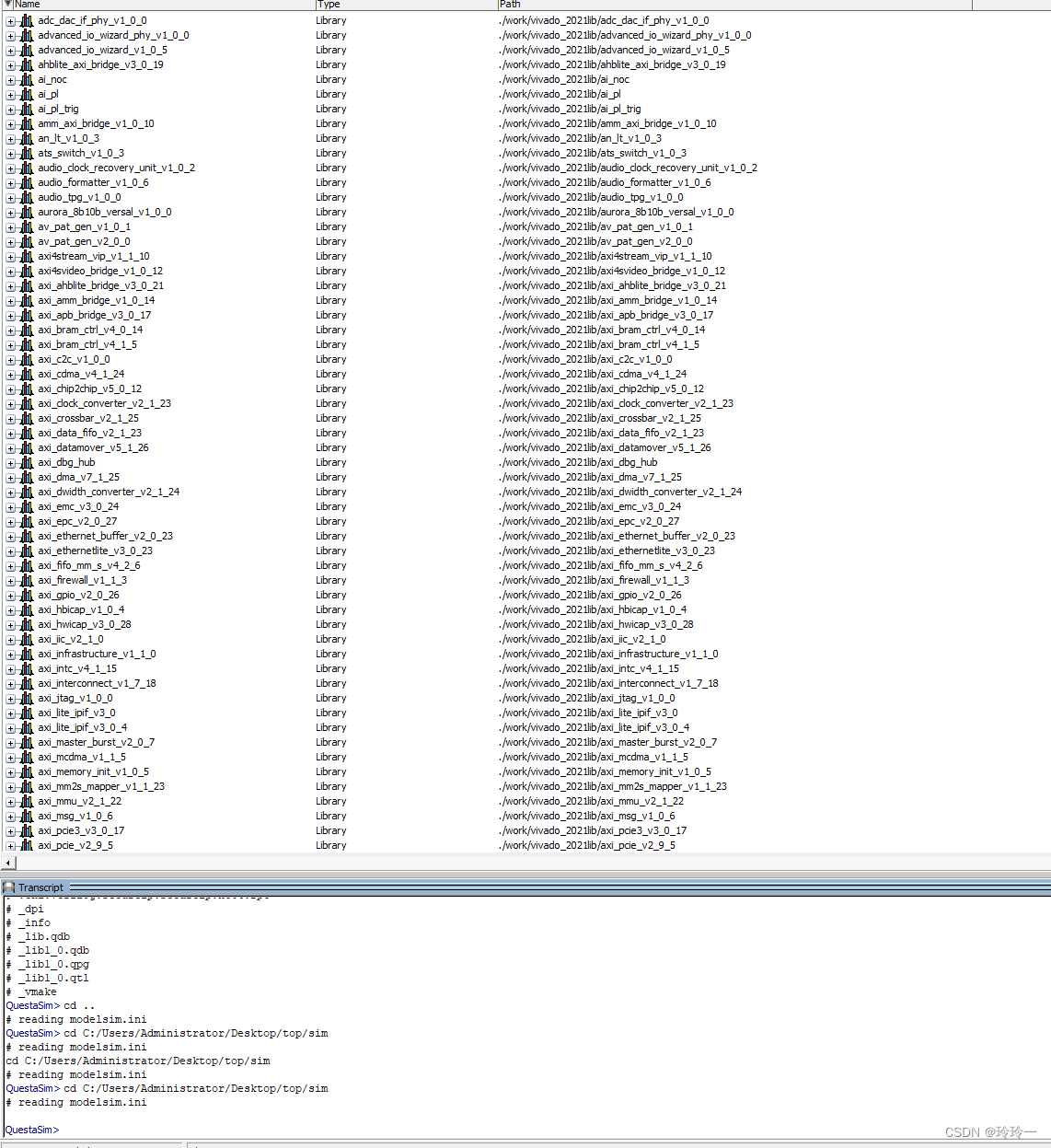 使用tcl脚本在questasim中仿真vivado工程_questasim 如何导入vivado编译库-CSDN博客