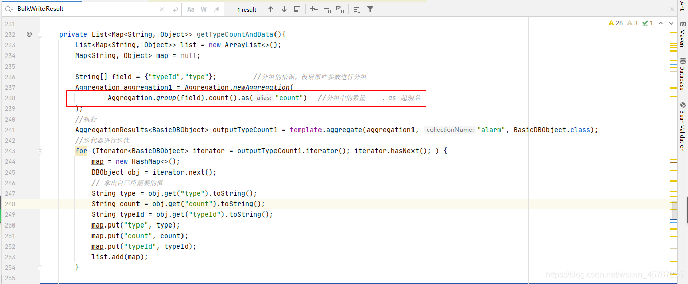 Java整合MongoDB分组查询_java aggregation.group 多属性分组-CSDN博客
