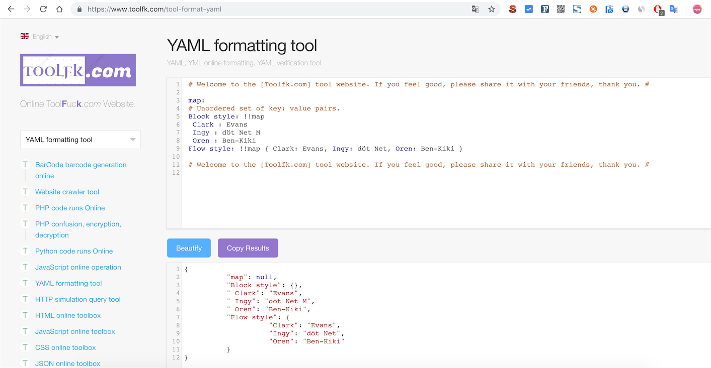 YAML、YML在线编辑器(格式化校验)解析工具-toolfk.com-CSDN博客