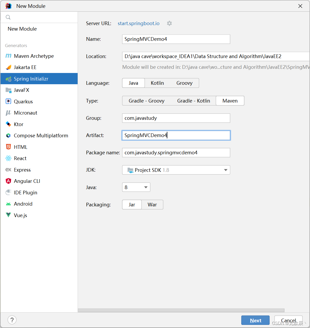 SpringMVC入门指南：原理、注解详解及实战应用,-CSDN博客