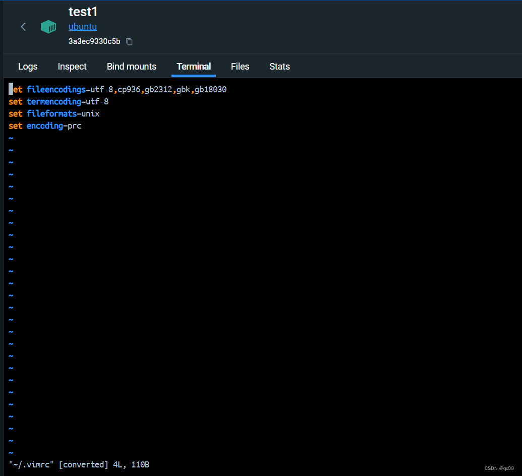 docker ubuntu使用vim时乱码的解决方案_ubuntu vim-airline图标乱码-CSDN博客