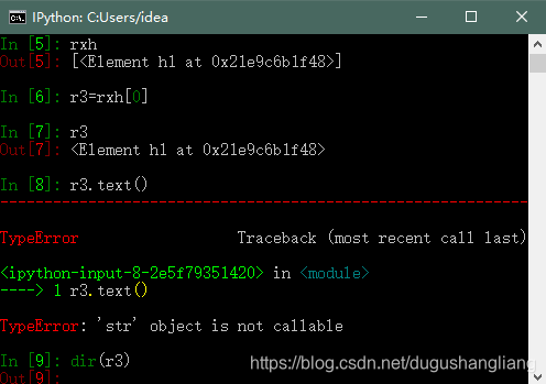 Python通过xpath解析网页文本报错TypeError: 'str' object is not callable_str ...