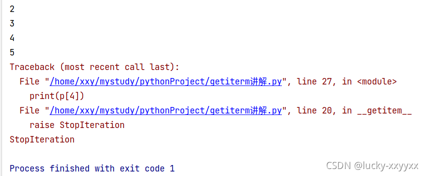 【python】__getiterm__理解_getitem返回值-CSDN博客