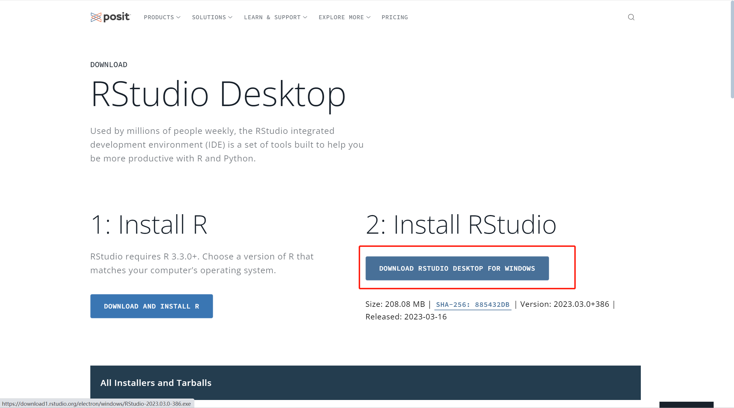 安装R语言（Rstudio、R、RTools）-CSDN博客