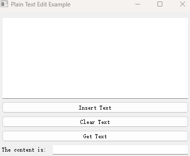 PyQt5中Plain Text Edit的常用方法和常用信号_plaintextedit-CSDN博客