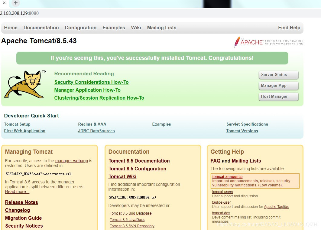 Ubuntu Server 16.04 LTS上使用Docker部署Tomcat_ubuntu16 docker tomcat-CSDN博客