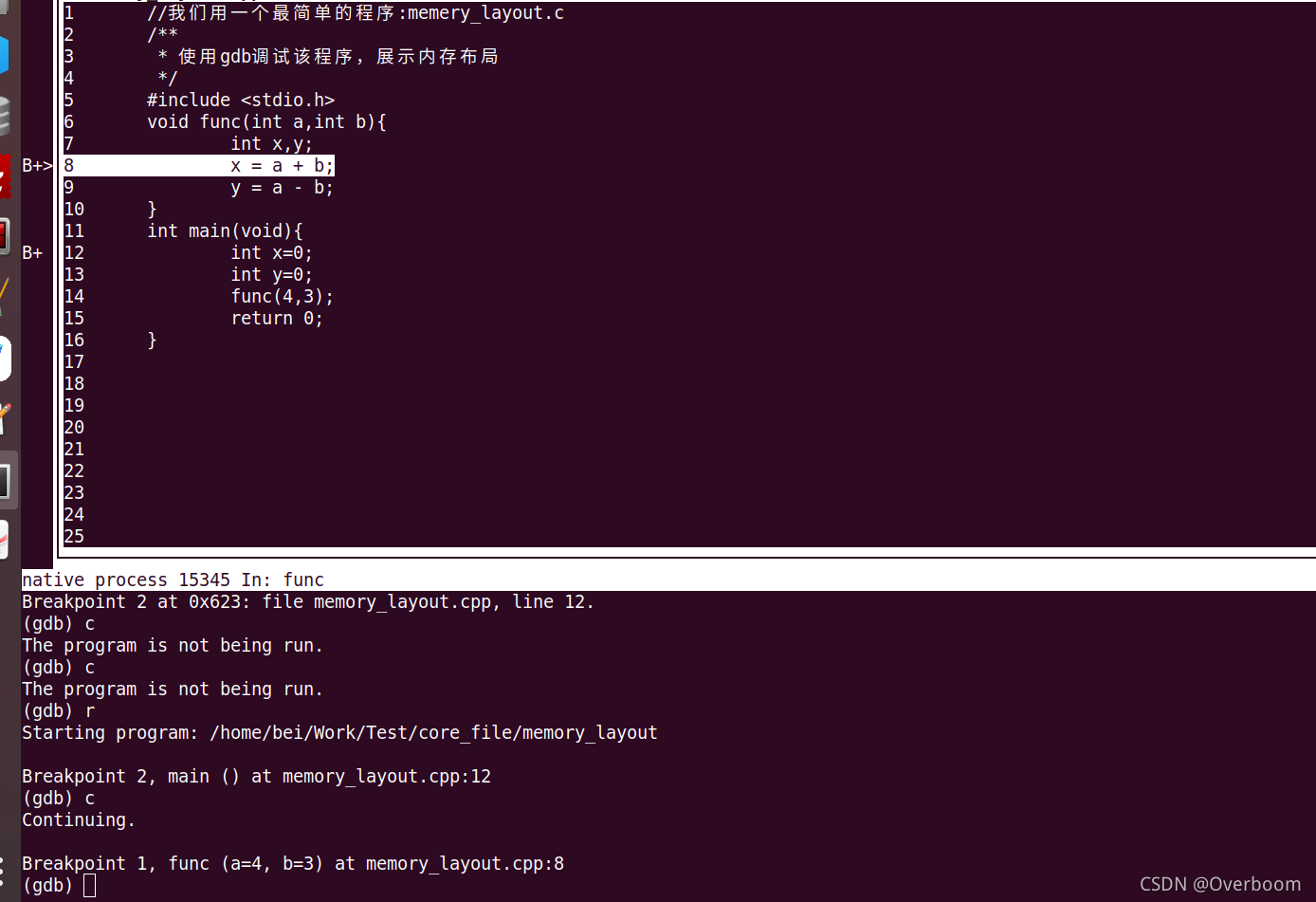makefile --- GDB调试_makefile gdb -g-CSDN博客