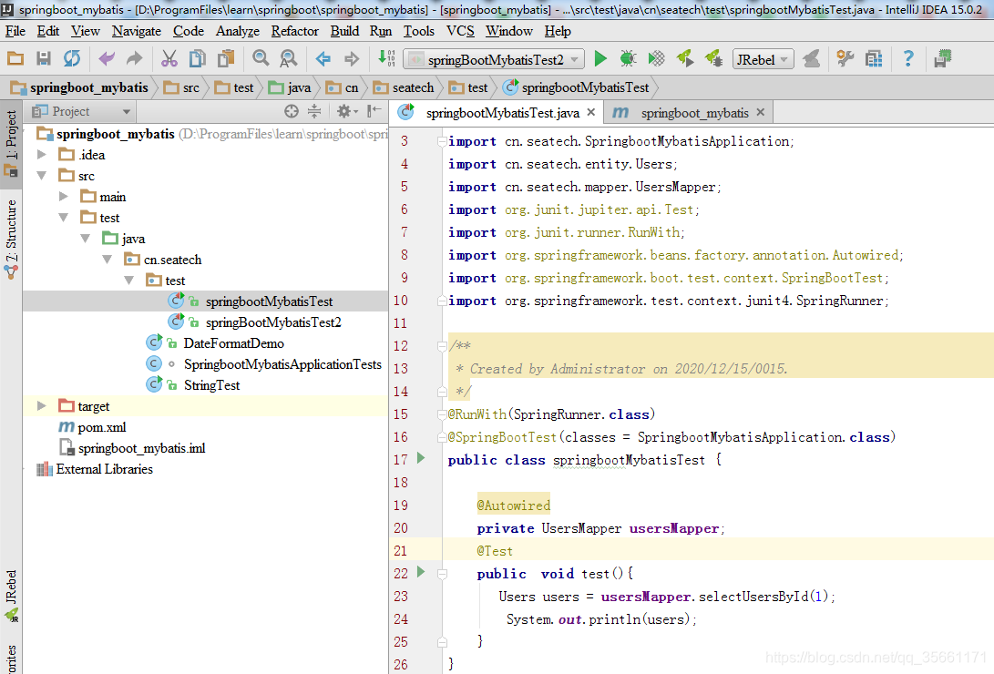 记录下在使用springboot时, 无法导入@RunWith注解的问题_runwith pom-CSDN博客