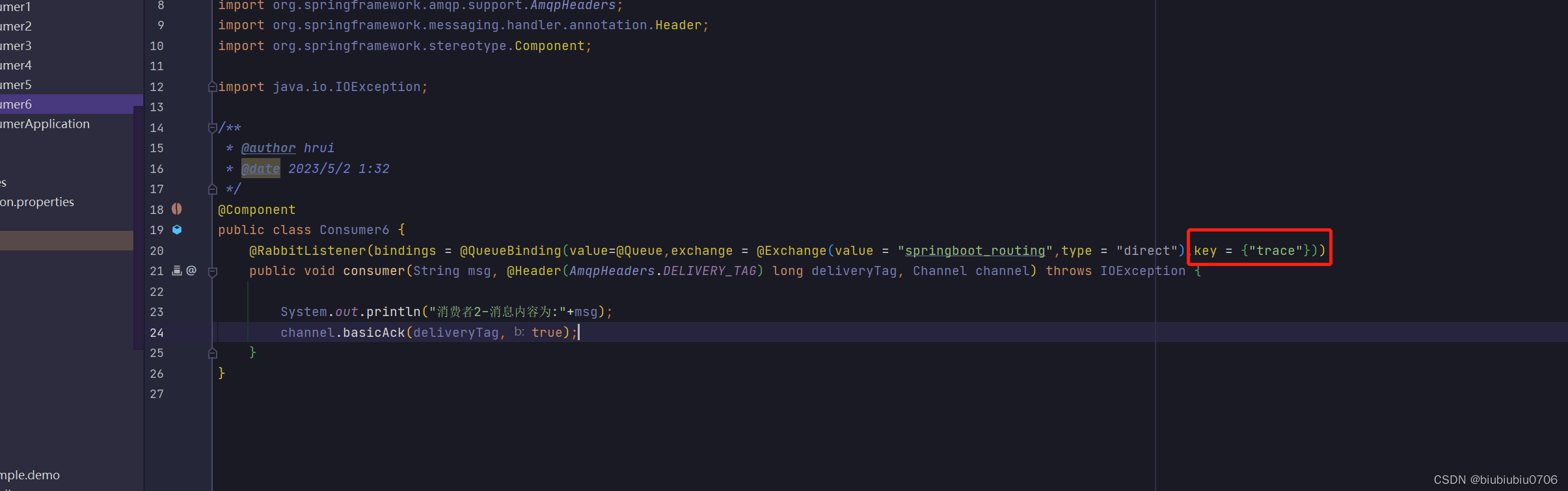 SpringBoot整合RabbitMQ_spring.rabbitmq.listener.simple.prefetch-CSDN博客