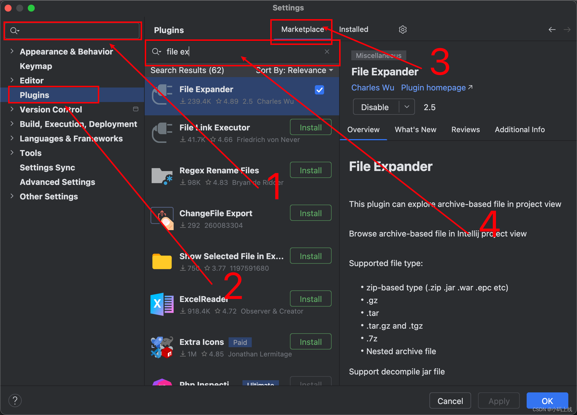idea的插件，反编译整个jar包_idea反编译插件-CSDN博客