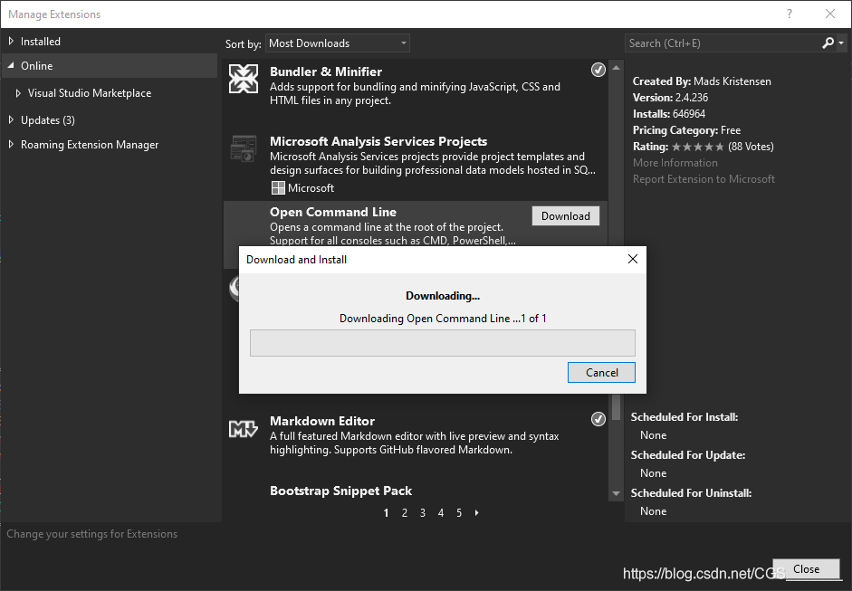 visual studio 2019 marketplace下载安装vsix插件_visual studio marketplace 下载 ...
