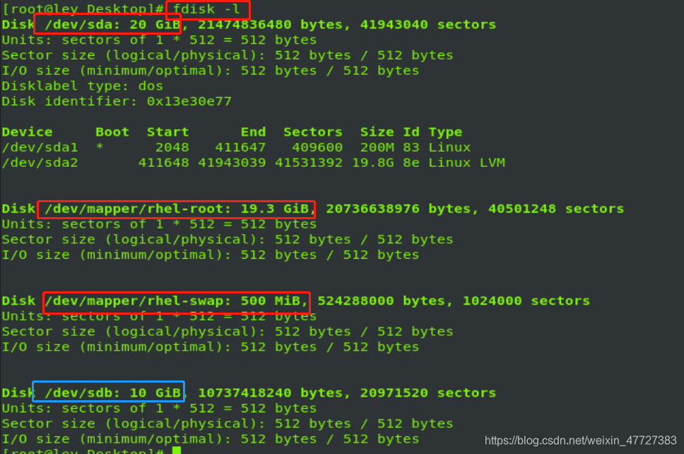 Linux 中 的磁盘 分区_dev sdb1 clean-CSDN博客