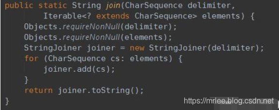 Java8 对字符串连接的改进_collections.singletonlist中的元素有什么连接-CSDN博客