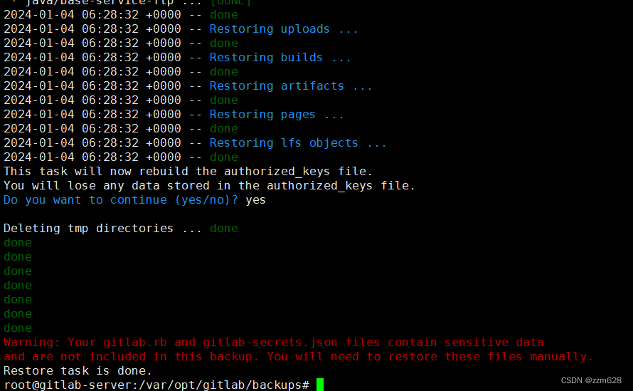 基于gitlab 12.8.0版本的完整镜像过程_gitlab镜像包-CSDN博客