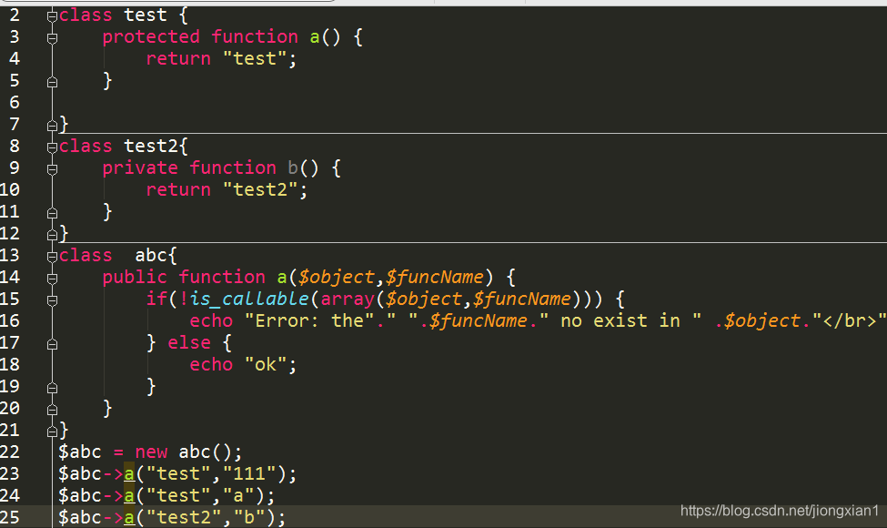 判断某个方法是否存在,解析php函数function_exists (),method_exists()与is_callable()的区别_判断方法名是否存在-CSDN博客