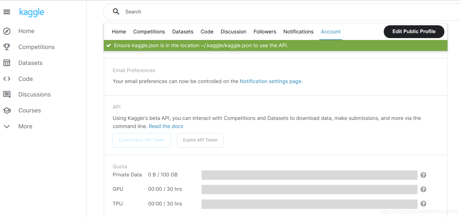 kaggle.json没找到-CSDN博客