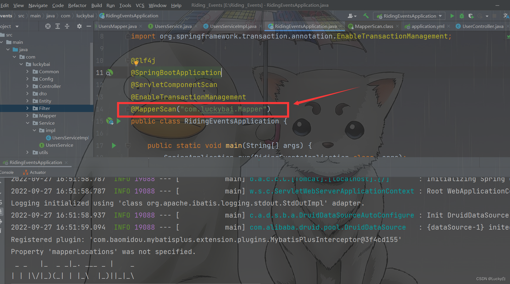 报错：e ‘userController‘: Unsatisfied dependency expressed through field ‘userServer‘；_unsatisfied ...