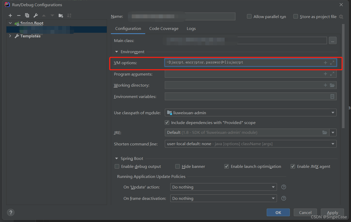 Springboot做配置文件加密springboot配置文件密码加密 Csdn博客