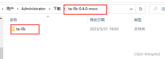 windows python TA-Lib 库 源码安装 Python安装talib库-CSDN博客