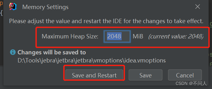 IDEA解决low memory内容不足(亲测有效)_intellij-idea_不问人-GitCode 开源社区